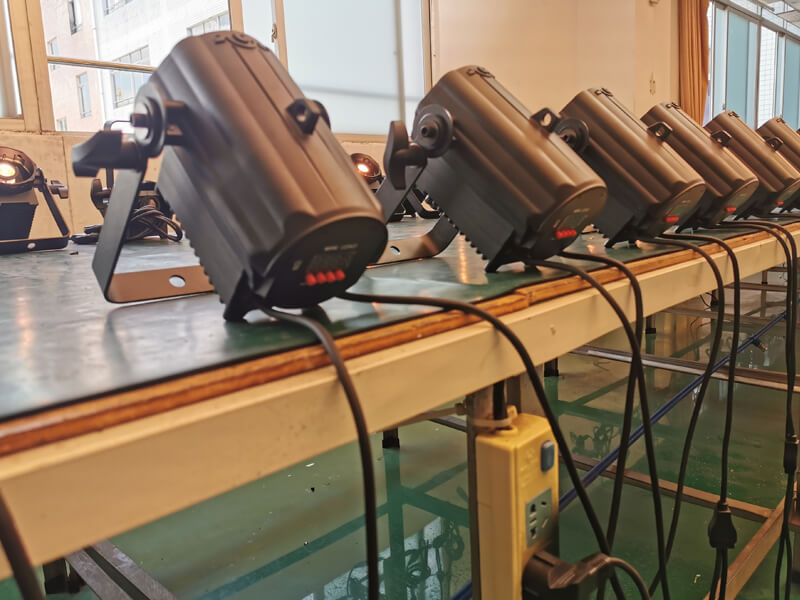 60W Mini Zoom RGBW Colorful LED Profile Ellipsoidal Reflector Spotlight ...