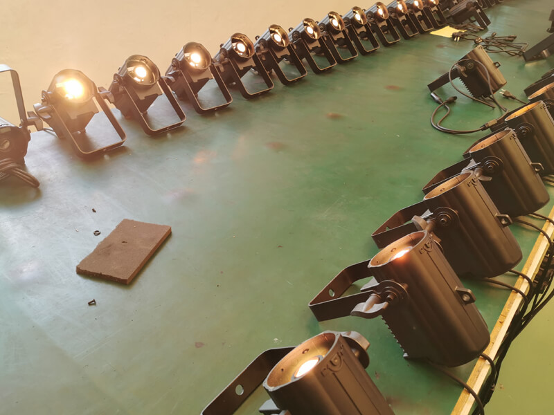 60W Mini Zoom RGBW Colorful LED Profile Ellipsoidal Reflector Spotlight ...