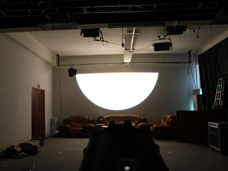 250W Long Lens 5in1 RGBWAL Colorful LED Zoom Profile Spot Light - Buy ...